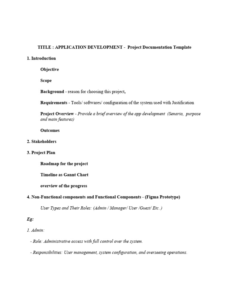 Final Year Project Documentation Template | PDF | Ios | Application ...