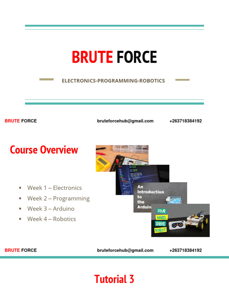 4in1 Arduino Tutorial 3 | PDF | Modulation | Telecommunications Engineering