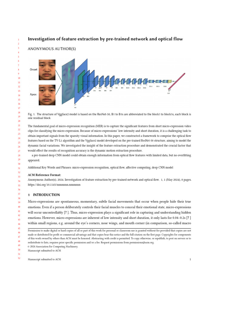 Paper_Mengjiong Bai_Extracting facial features by OF | PDF | Deep Learning | Image Resolution