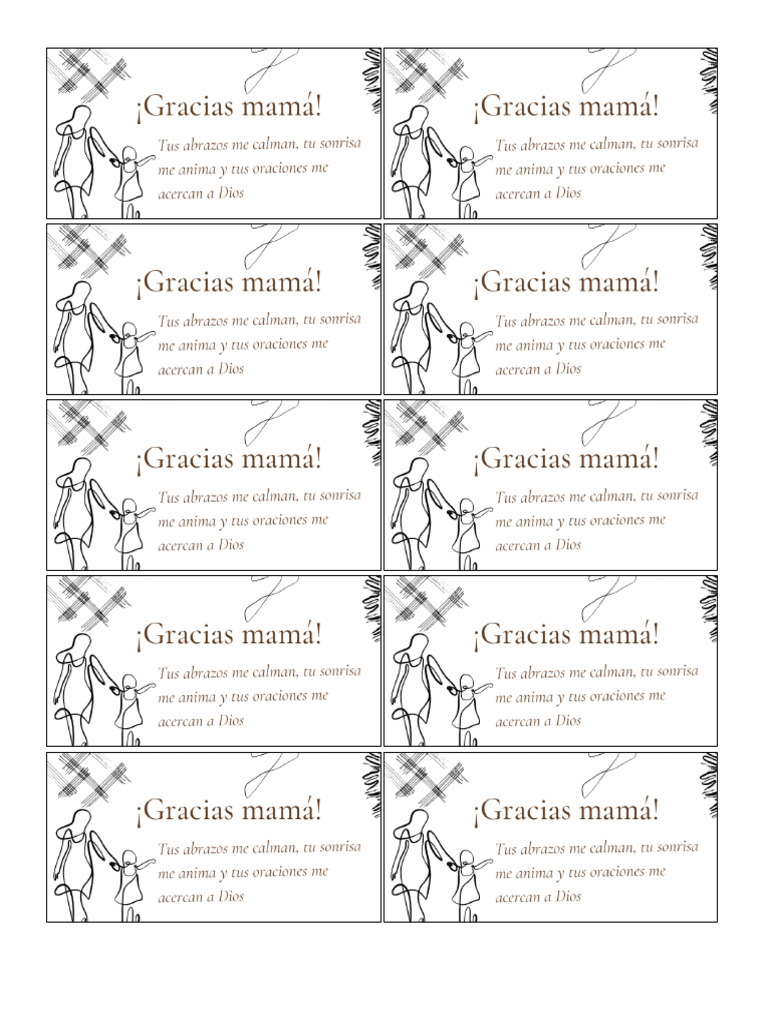 Dia De Las Madres Pdf