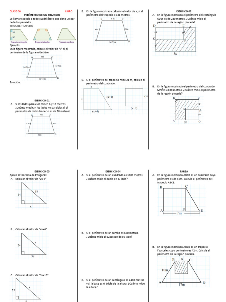 CLASE 06LIBRO | PDF | Rectángulo | Geometria clasica