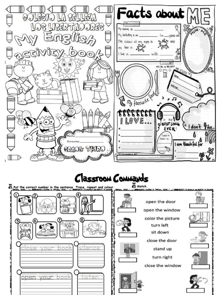 CARTILLA INGLÉS GRADO 3° | PDF | Grammar | Languages