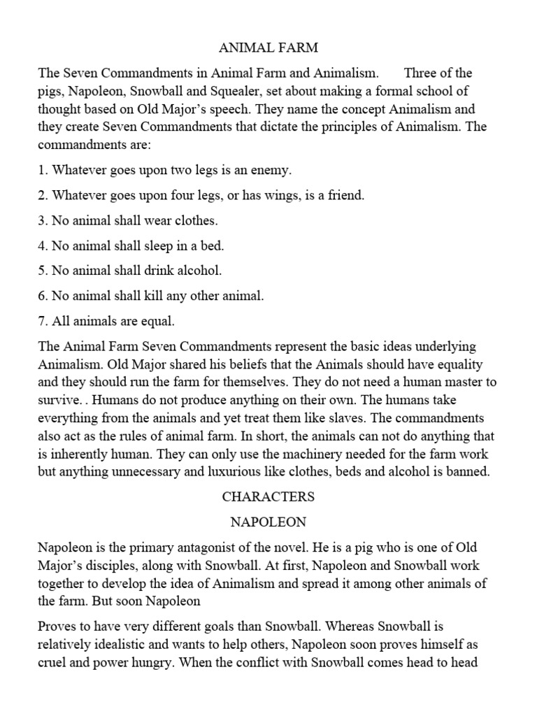Animal Farm | PDF
