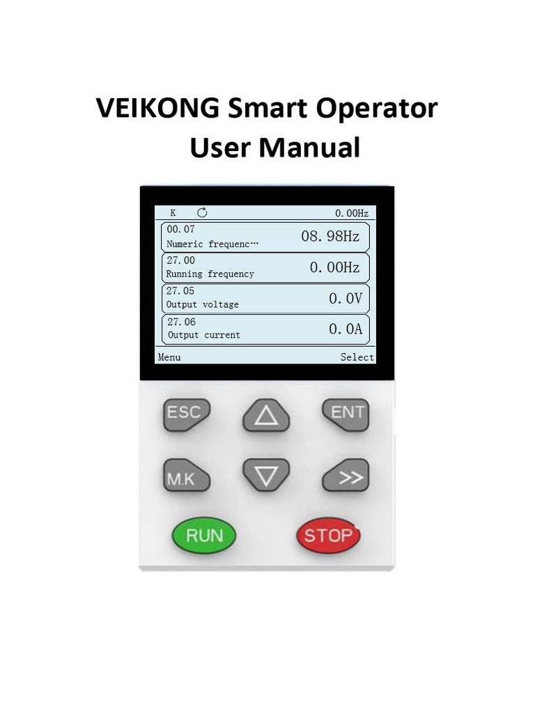 VEIKONG-LCD-keyboard-operation-manual | PDF | Computer Keyboard | Graphical User Interfaces