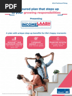 Bharti Axa Secure Insta Income Plan | PDF | Insurance | Life Insurance