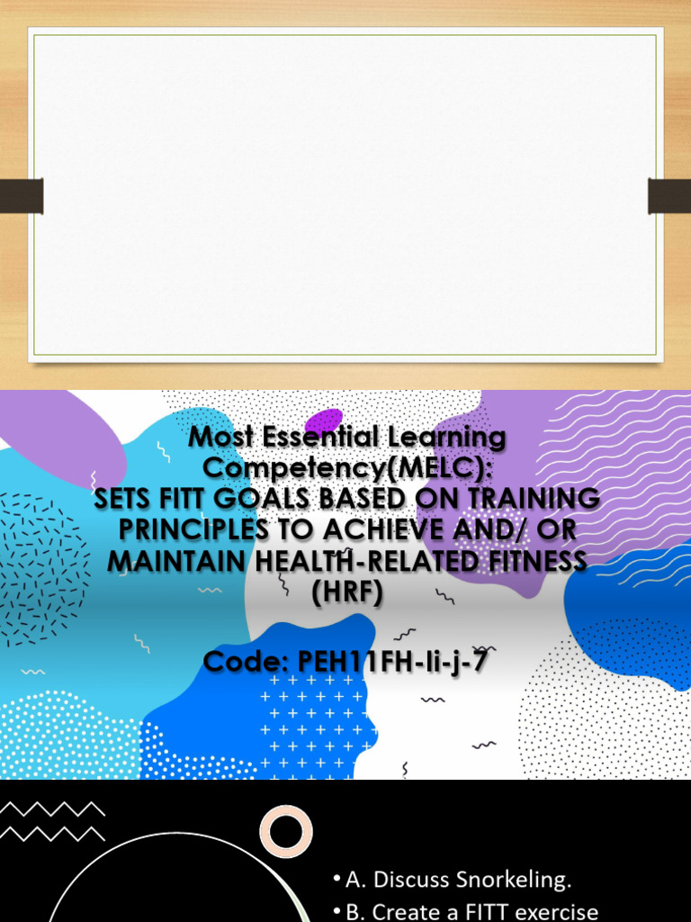 HOPE-4-Module-2-2024 | PDF | Physical Fitness | Snorkeling