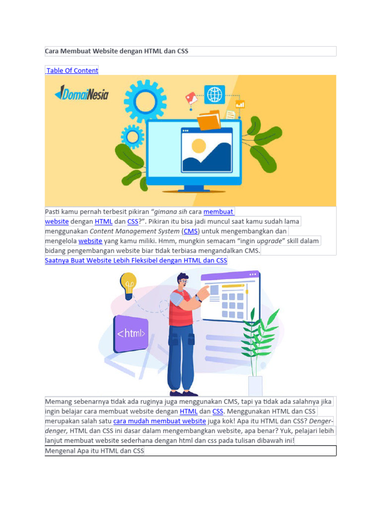 Menerapkan Style Pada Halaman Web | PDF | Komputer