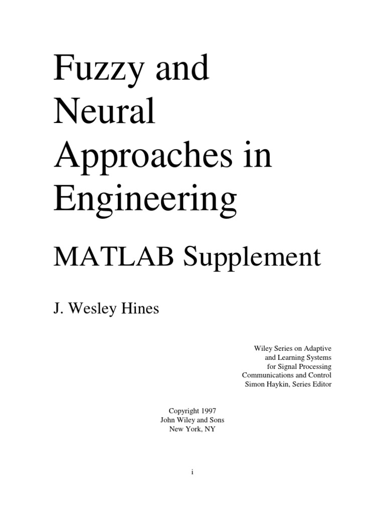 Neuro Fuzzy Manual | PDF | Artificial Neural Network | Matlab