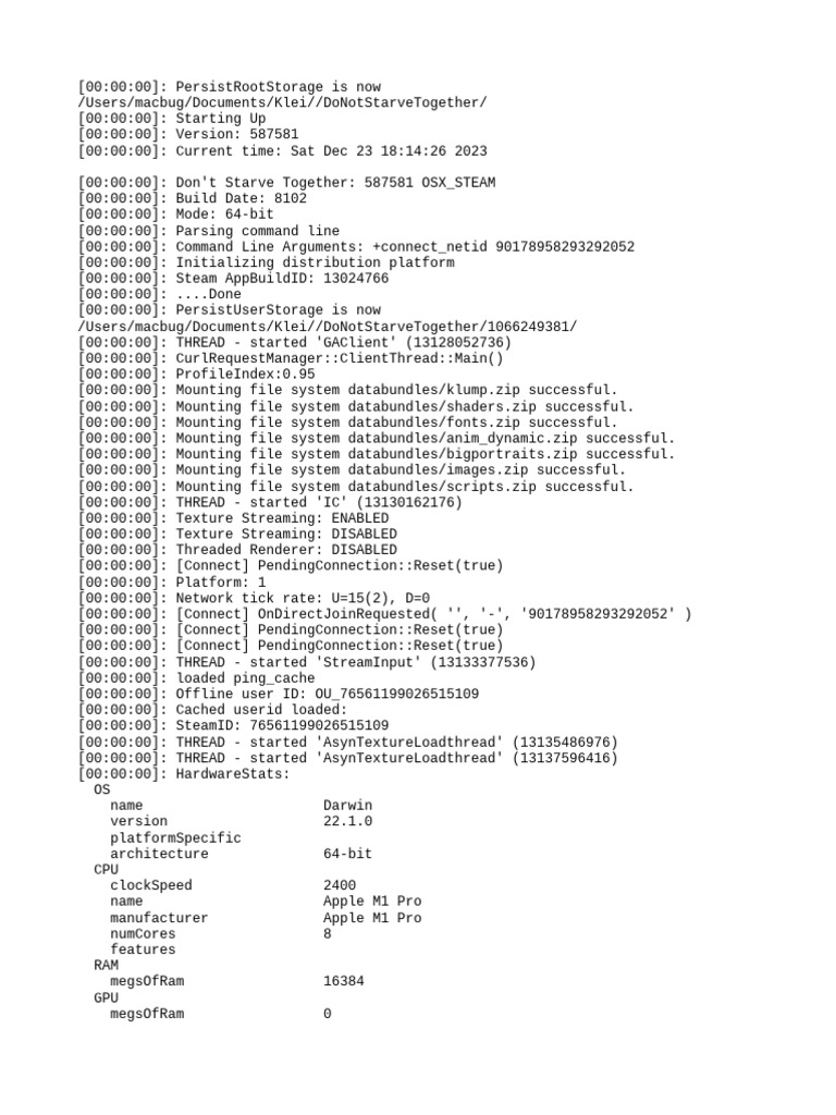 Client Log | PDF | Directory (Computing) | Computer File