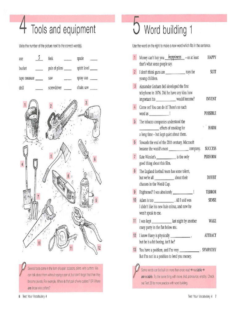 Word Building 1, 2, & 3 | PDF