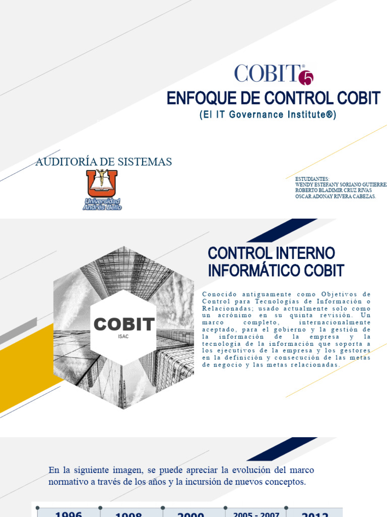 COBIT | Descargar gratis PDF | Cobit | Auditoría