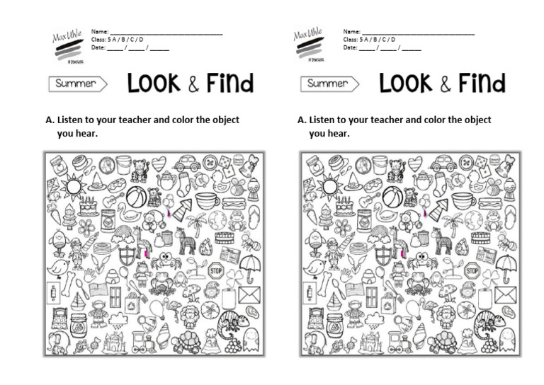 Look and Find | PDF | Language Arts & Discipline