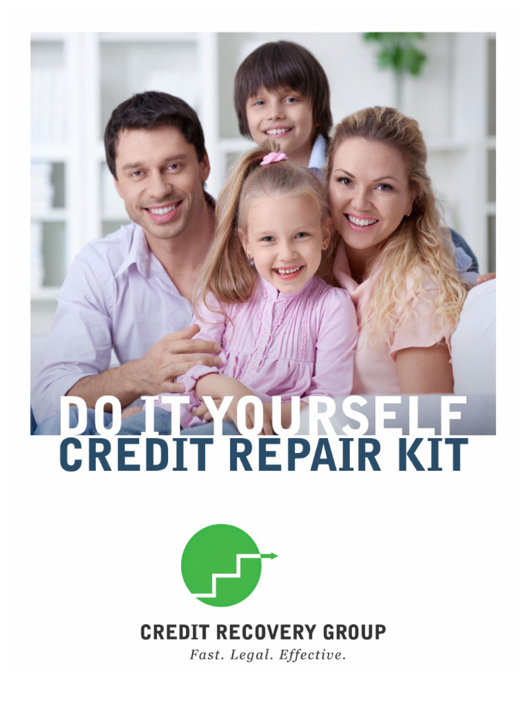 Credit - Repair - Credit Recovery Group DIY Credit Repair Kit | PDF ...
