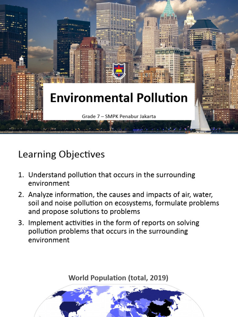 Environmental Pollution | PDF | Water Pollution | Ozone Depletion