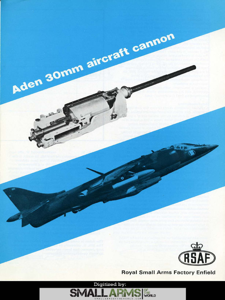 30 X 111mmB Aden Aircraft Gun & Ammunition, British | PDF