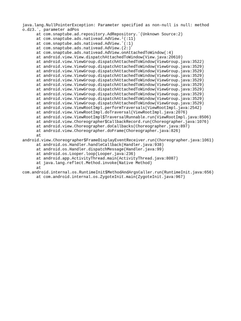 Fixing Java NullPointerException Error | PDF | Computers