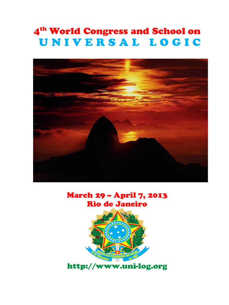 Unilog 2013 Handbook | PDF | Truth | Logic