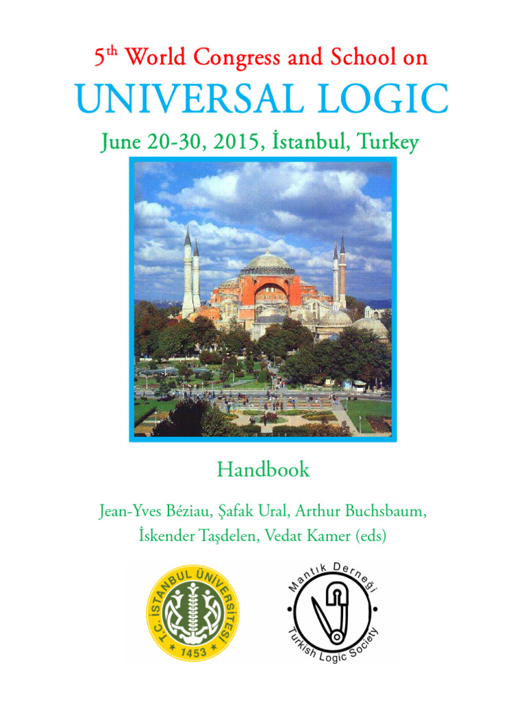 Unilog 2015 Handbook | PDF | Mathematical Logic | Logic