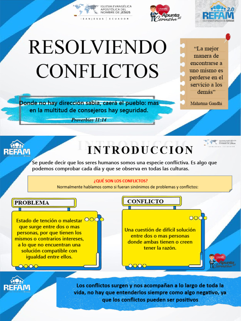3.resolviendo Conflictos | PDF | Libros de reyes | Moisés