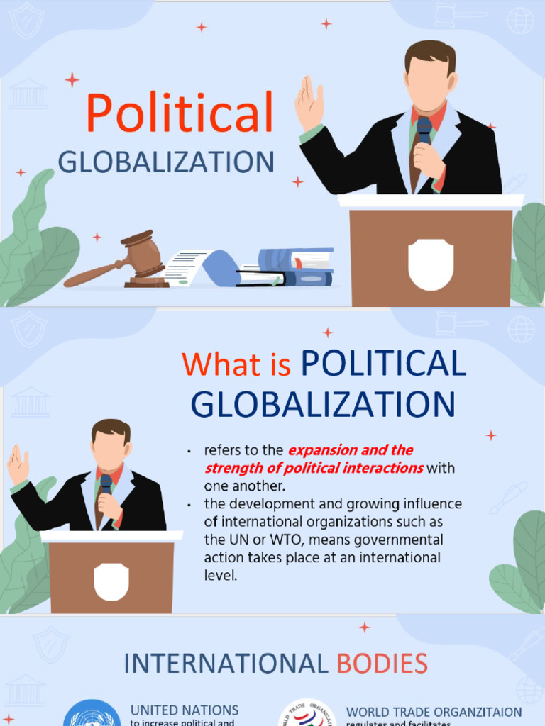 Lesson 4 Political Globalization II | PDF