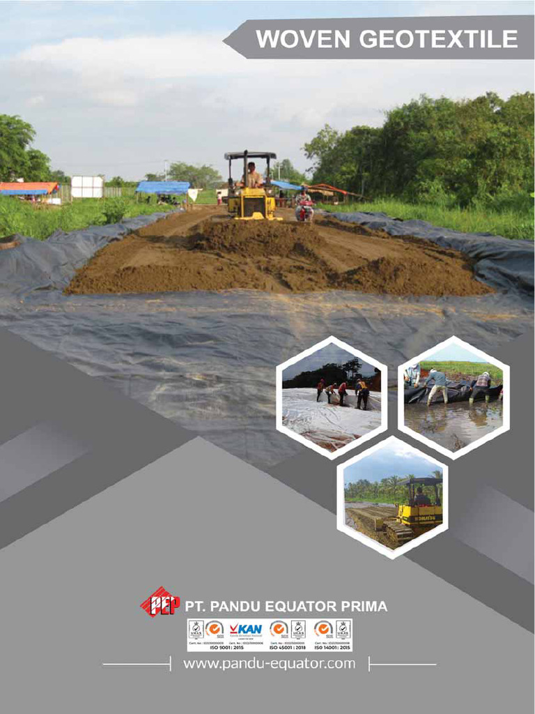 00.02.01 Brosur Woven Geotextile | PDF