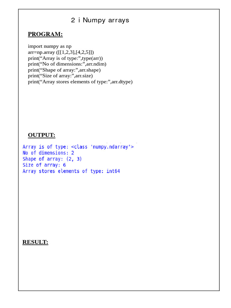 Data Science Lab Manual | PDF | Matrix (Mathematics) | Mode (Statistics)