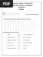 Grade 3 Writing Practice With Picture Composition | PDF
