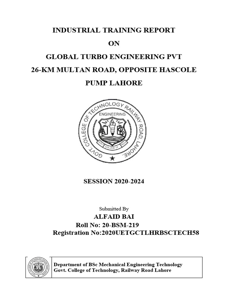 Training GCT Report | PDF