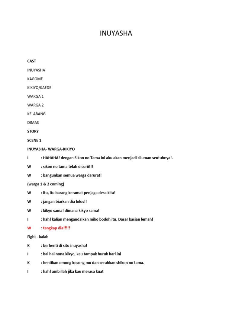 INUYASHA | PDF
