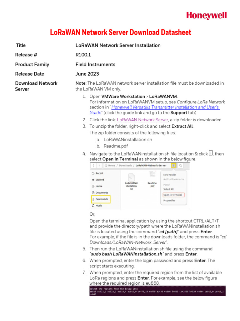 PMT Hps Lorawan Network Server Download Datasheet PDF | PDF | Directory (Computing) | Computer File