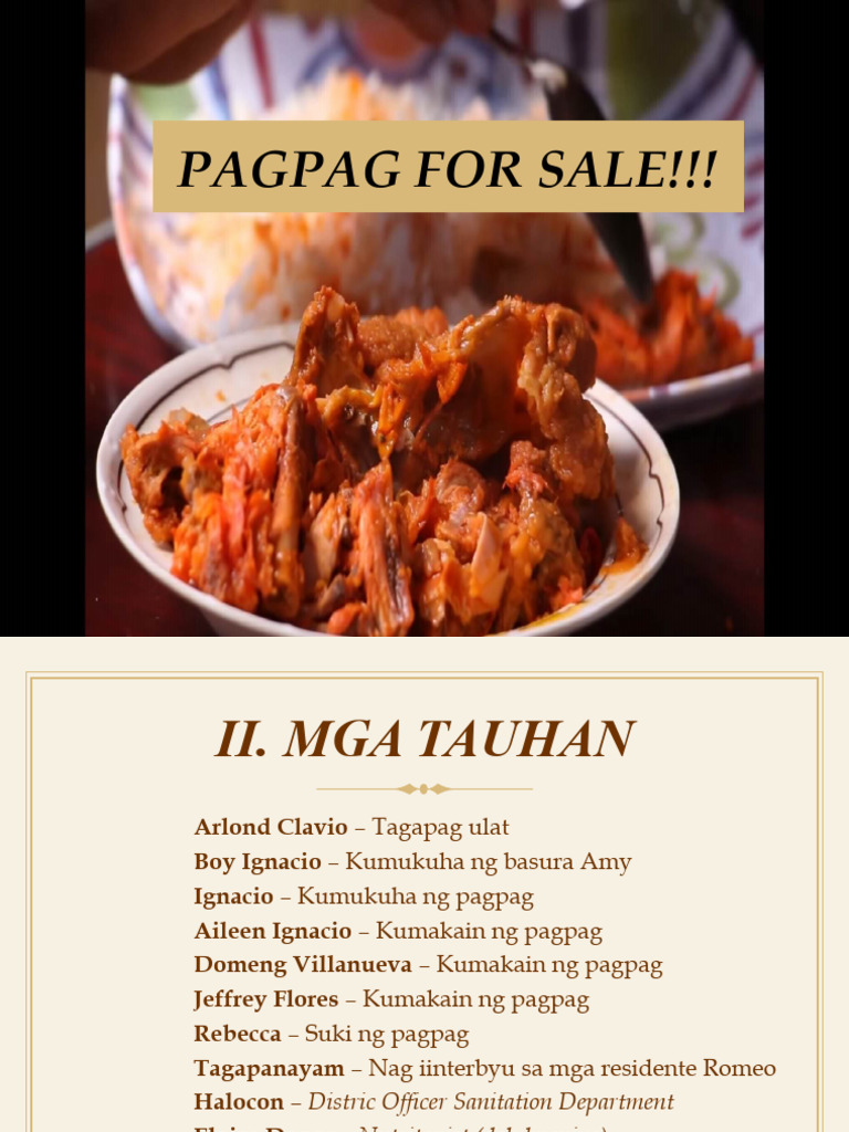 Pagpag 4 Sale | PDF