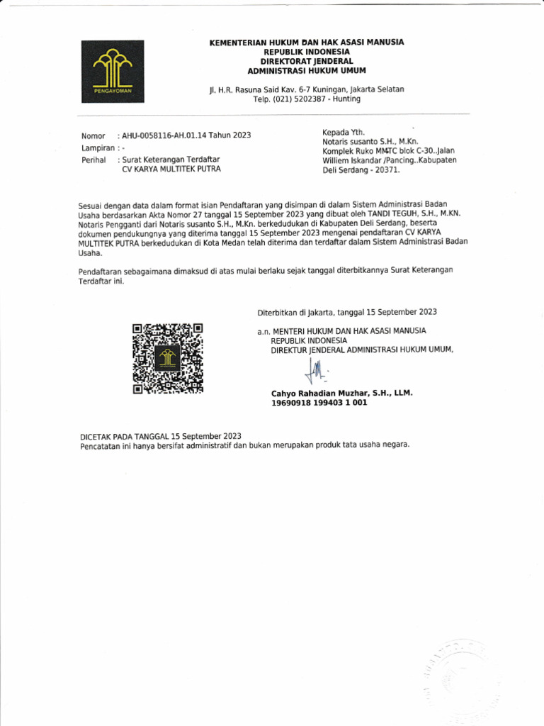 Surat AHU Kemenkumham KMP_20240502_0001 | PDF