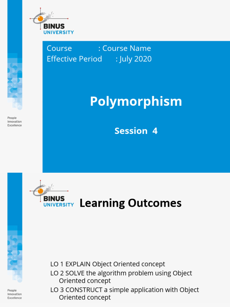 Session4_Polymorphism (1) | Download Free PDF | Method (Computer Programming) | Inheritance ...