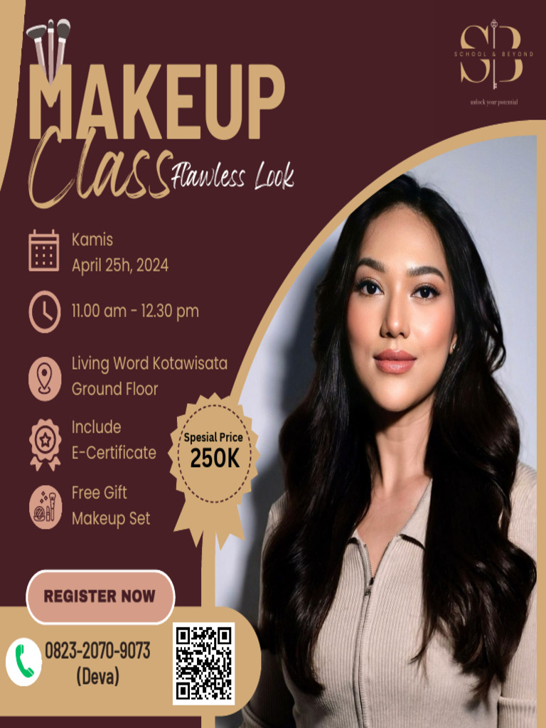 Flayer MakeUp Class - 27 April 2024 | PDF