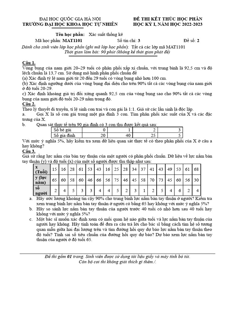 Đề số 2 - 2023 | PDF