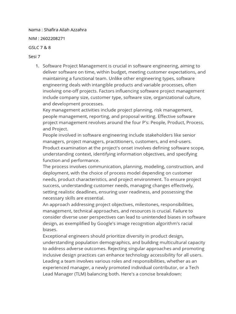 Gslc Sesi 8 Pdf Project Management Business