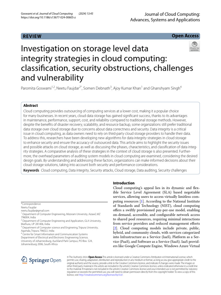 Paper 2 CC | PDF | Cloud Computing | Security