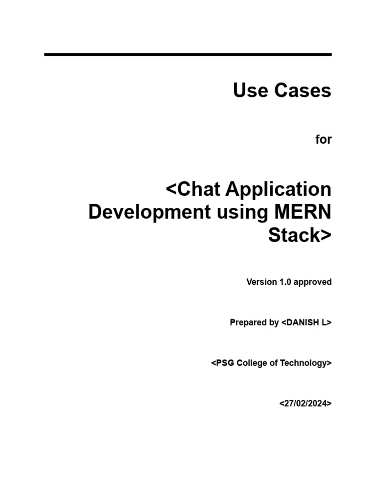 Use Case Template (1) | PDF | Use Case | Systems Engineering