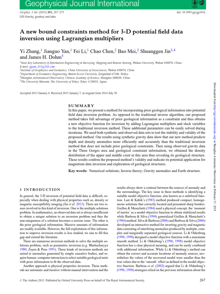 d71c Paper | PDF | Inverse Problem | Mathematical Optimization