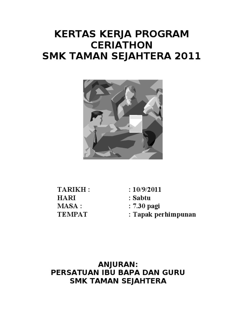 Program Ceriathon SMK Taman Sejahtera | PDF | Kesehatan Holistik