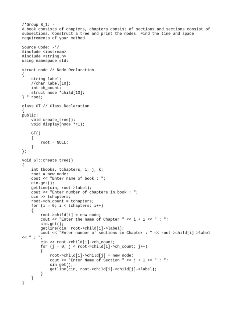 Dsa B1 Pdf Computer Programming Software Engineering 