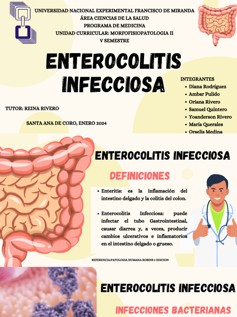 ENTEROCOLITIS INFECCIOSA | PDF | Diarrea | Salmonela