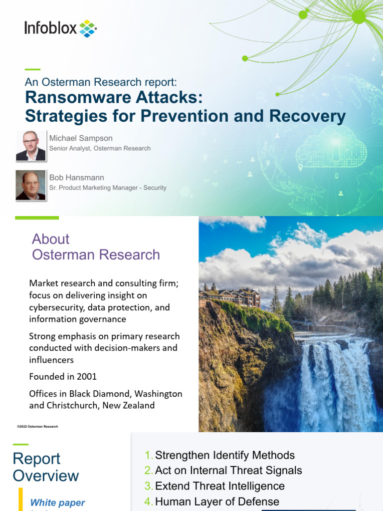 Ransomware Defense Strategies | PDF | Ransomware | Security