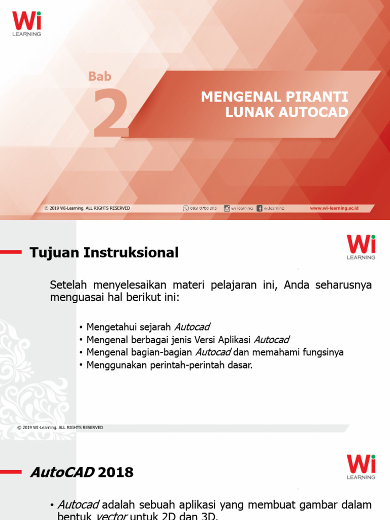 Sejarah dan Fitur AutoCAD 2018 | PDF | Seni | Komputer