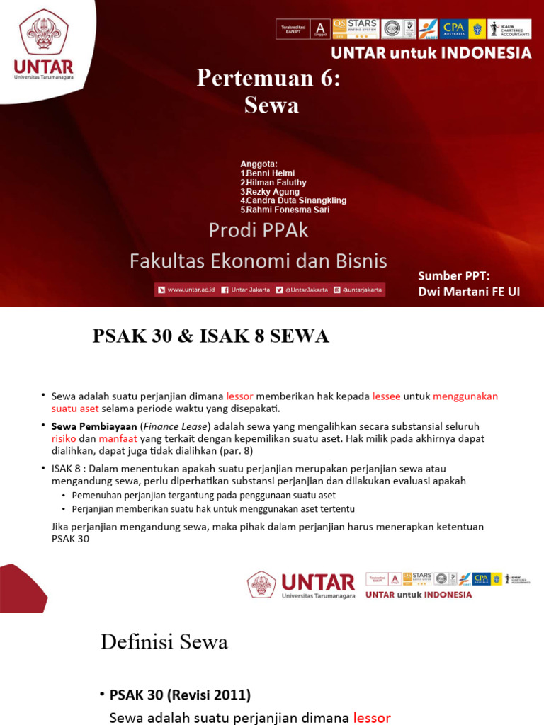 PK - Pertemuan 6 - Sewa | PDF