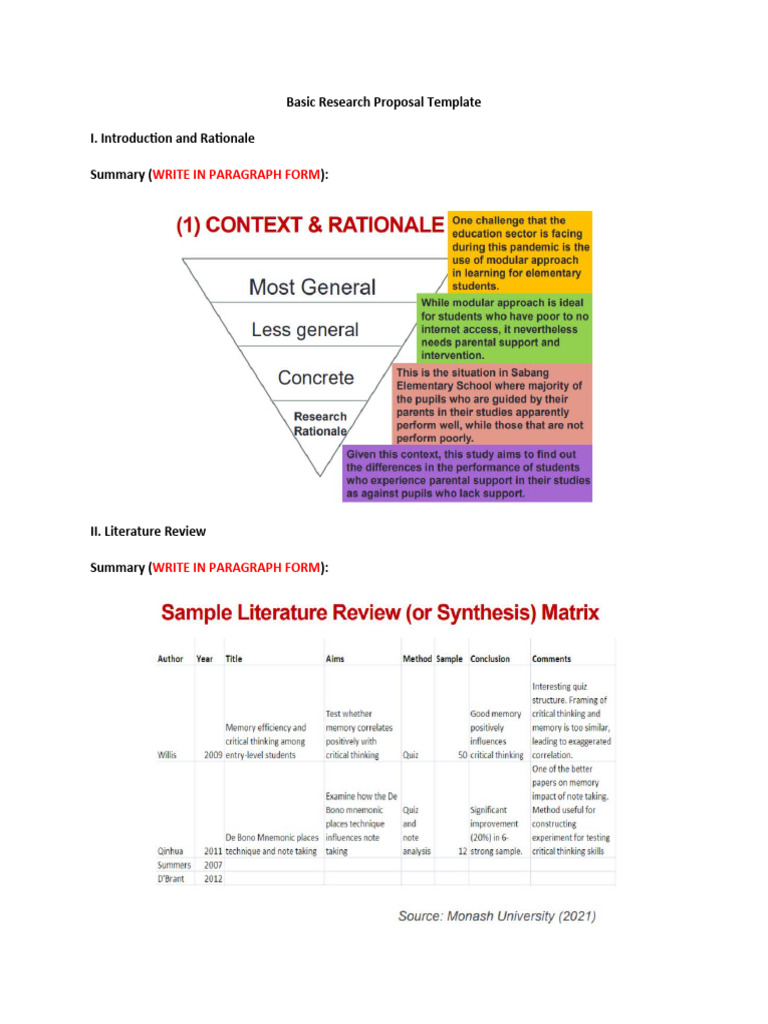 Basic Research Template | PDF | Sampling (Statistics) | Survey Methodology