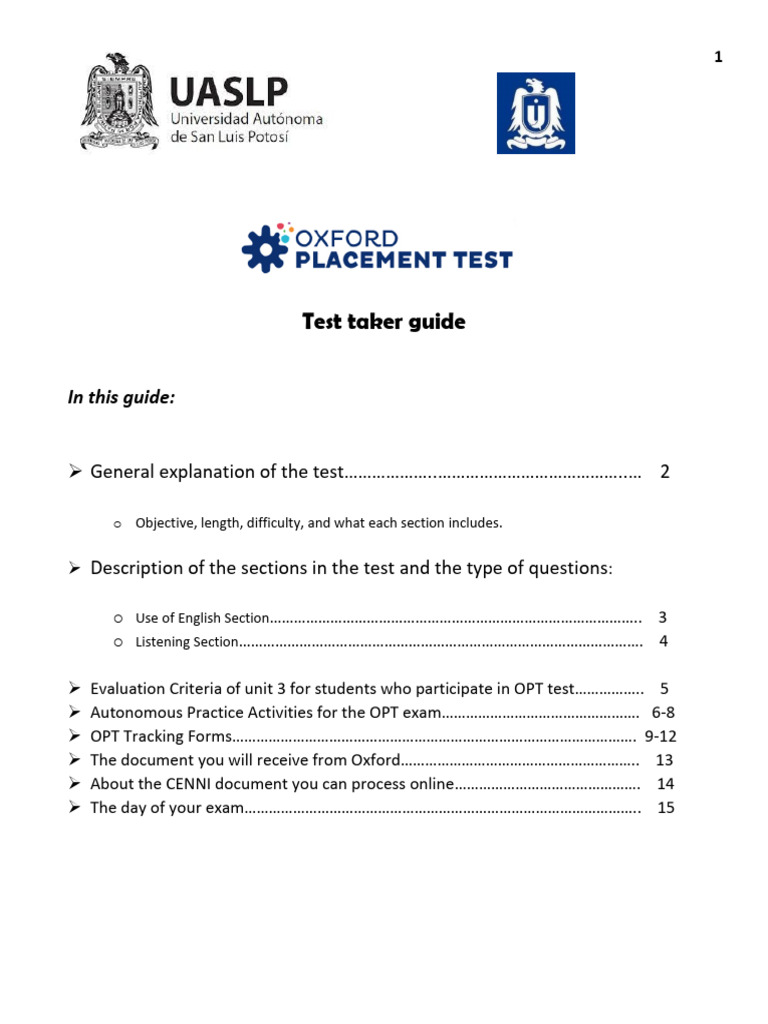 Opt Preparation Guide 2024 | PDF | Human Communication