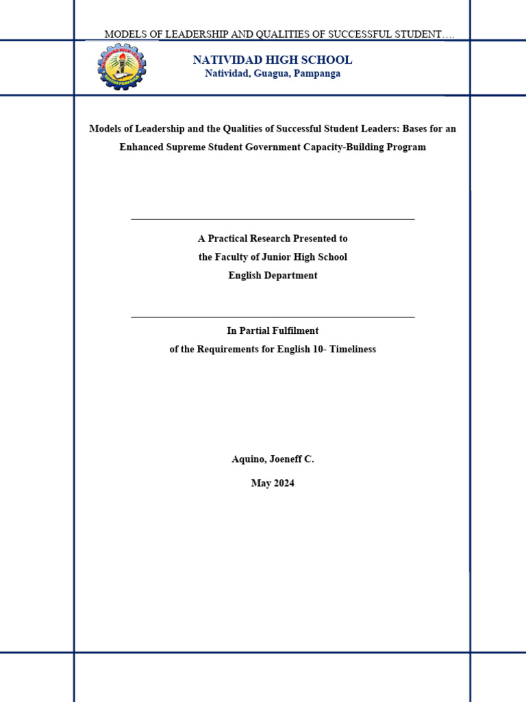 Thesis Approval Sheet Template | PDF | Thesis | Scientific Method