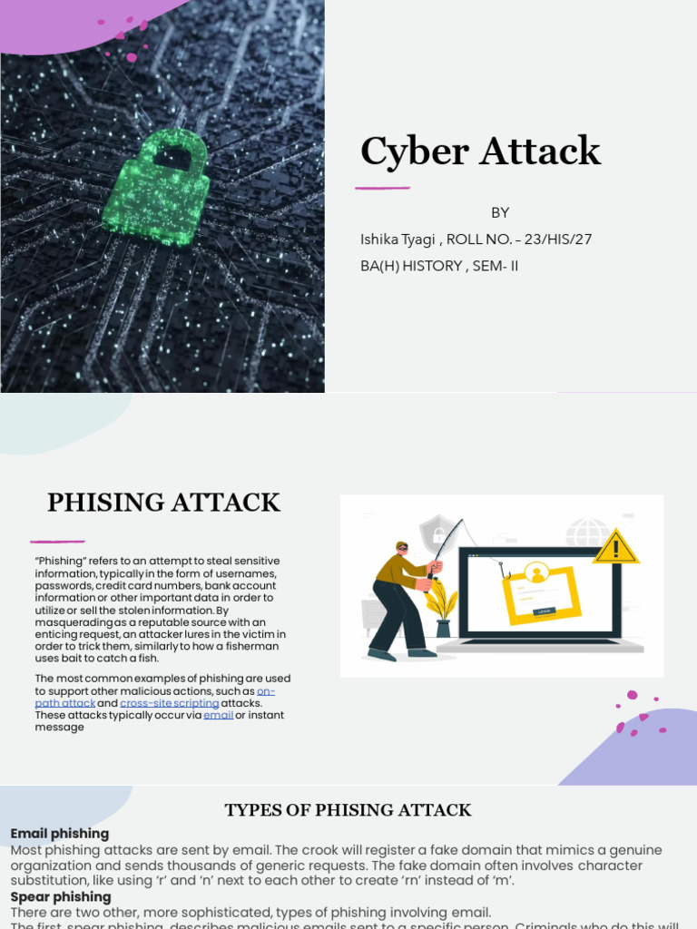 Cyber Attack | PDF | Phishing | Security