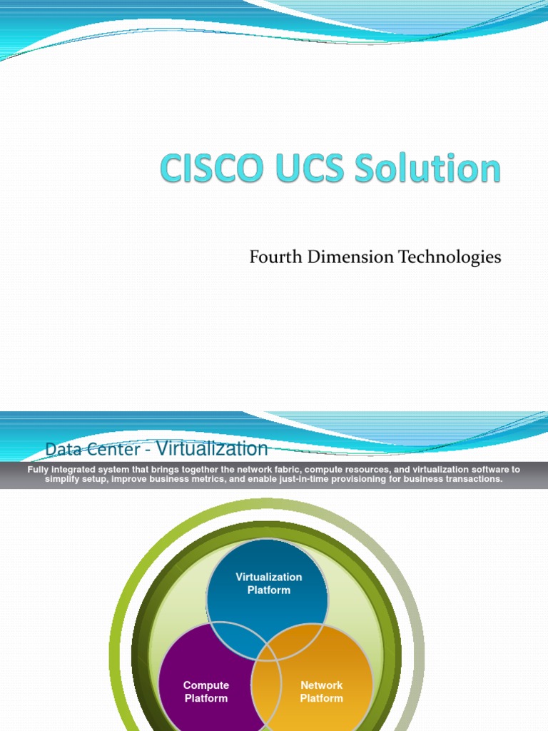 Cisco UCS | Download Free PDF | Provisioning | Computer Network